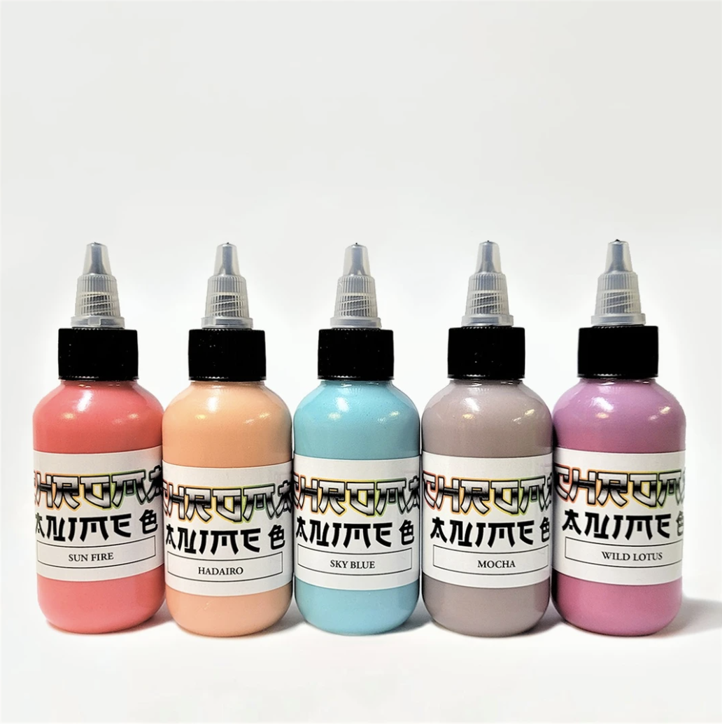 Chroma Anime Color Set #2 - 2oz - Pulse Tattoo